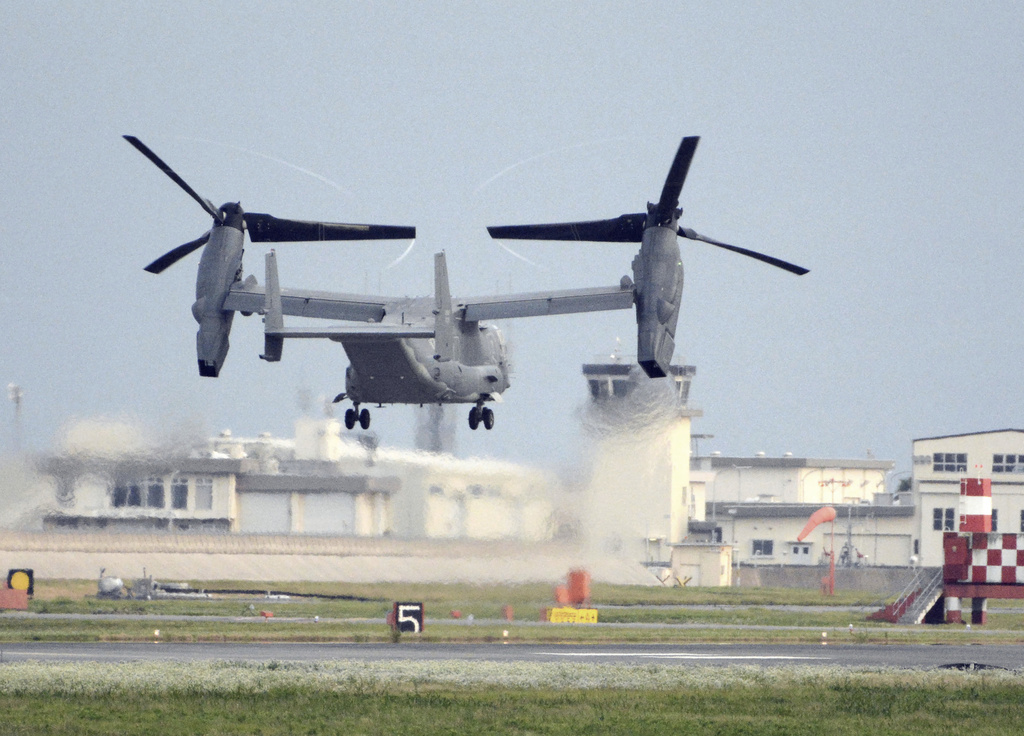 US Air Force Osprey crashes off Japan during training, killing at least ...